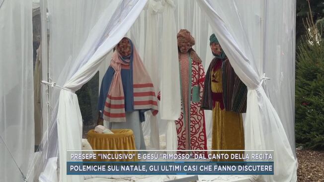 Presepe "inclusivo" e Gesù "rimosso" dal canto della recita