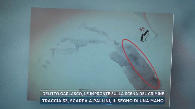 Delitto Garlasco, le impronte sulla scena del crimine