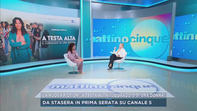 La nuova fiction "A testa alta, il coraggio di una donna