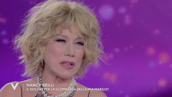 Nancy Brilli e il dolore della perdita della sua cagnolina Margot