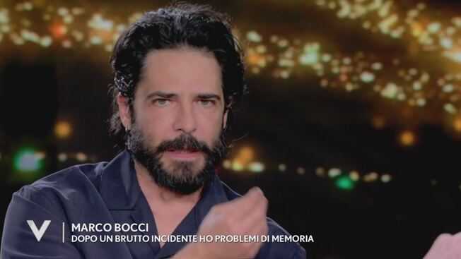 Marco Bocci: "Dopo un brutto incidente ho problemi di memoria