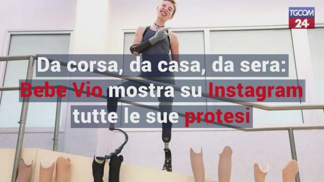 Da corsa, da palestra, da sera: Bebe Vio mostra su Instagram tutte le ...