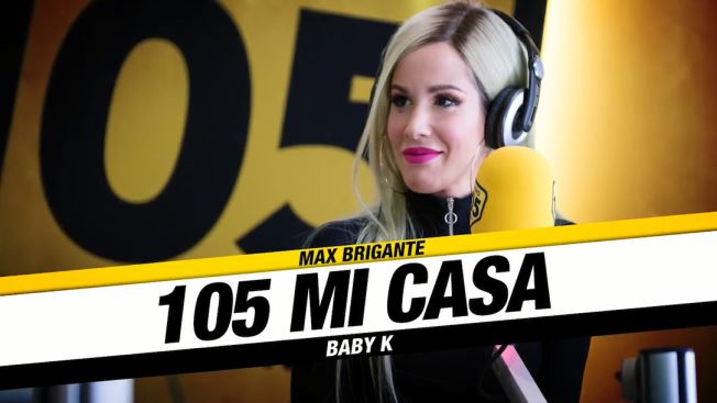 Baby K presenta "Icona" a 105 Mi Casa - Radio 105 Video | Mediaset Infinity