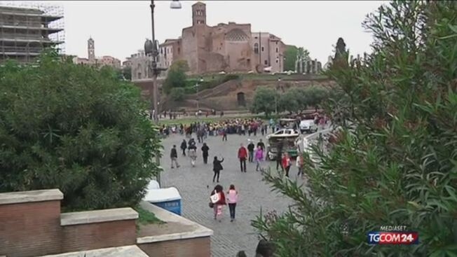 Colosseo chiuso per la Colosseo chiuso per la