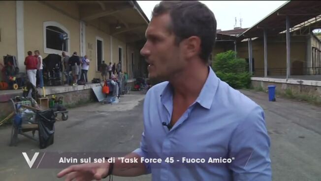 Alvin sul set di "Task Force 45" - Verissimo Video | Mediaset Infinity