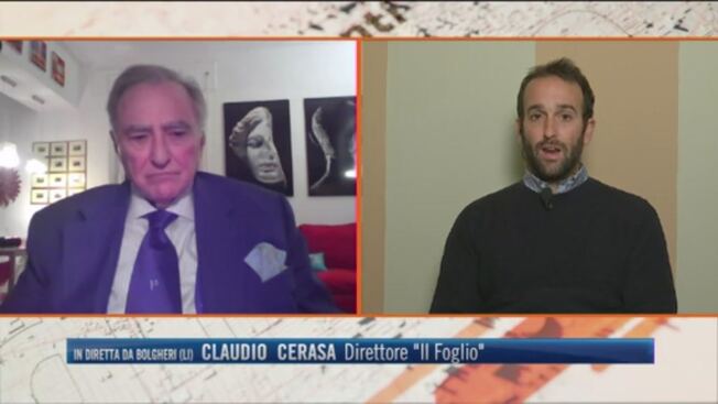 Il vaccino a De Luca, Claudio Cerasa (direttore de Il Foglio): "Ha dato ...