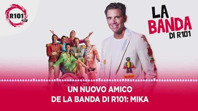 Un nuovo amico de La Banda di R101: Mika - R101 Video | Mediaset Infinity