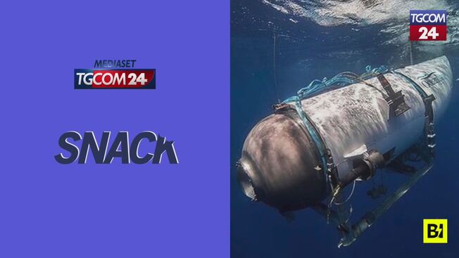 Sottomarino Titan, così è imploso in profondità - Tgcom24 Video | Mediaset Infinity