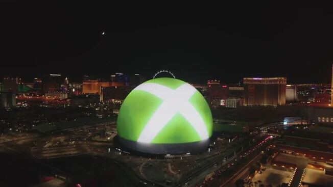 Xbox conquista la Sphere di Las Vegas - Tgcom24 Video | Mediaset Infinity