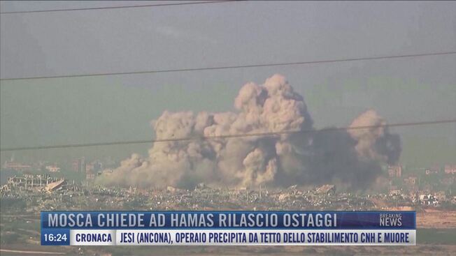 Breaking News delle 16.00 | Mosca chiede ad Hamas rilascio ostaggi