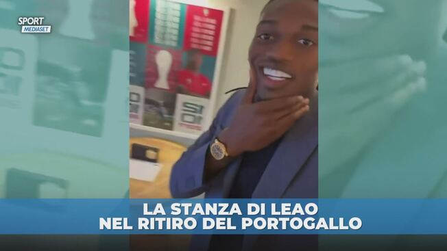 Mondiale, la stanza da sogno di Leao con poster personalizzato: il tour